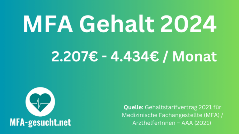 Medizinische Fachangestellte Gehalt 2024 - Jetzt informieren